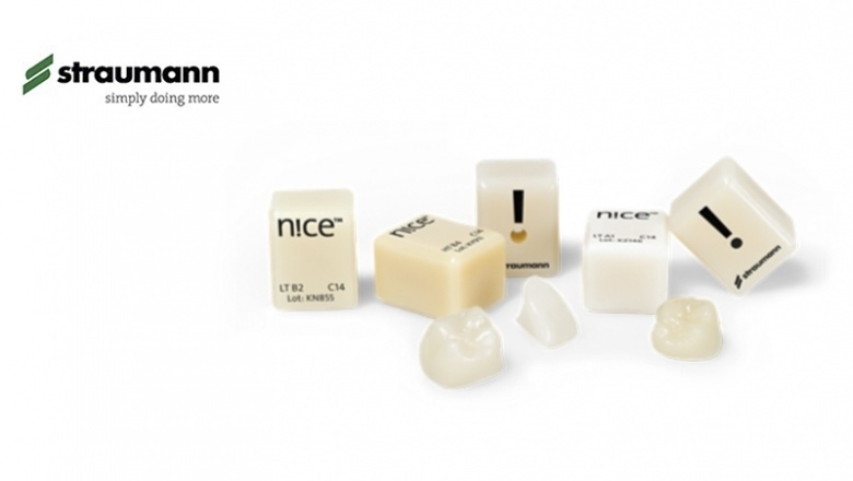 Axsys Dental Solutions. Strauman nce block glass ceramic CAD/CAM blocks.